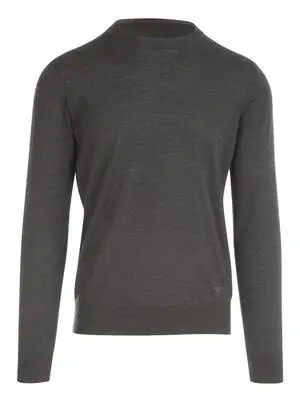 Emporio Armani Crew Neck Sweater - Gray