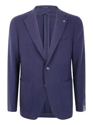 Tagliatore Montecarlo Tailored Jacket - Blue