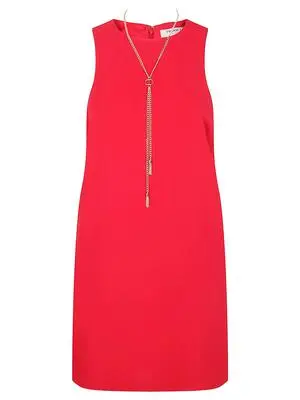 TWINSET Midi Dress - Red
