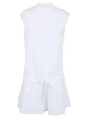 SEMICOUTURE Cotton Mini Dress - White
