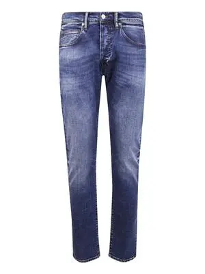 NINE:INTHE:MORNING Rock Skinny Jeans - Blue