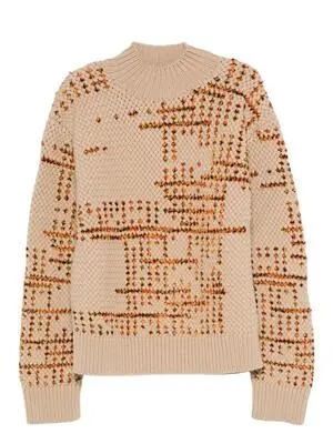 Dries Van Noten Mauritius' Turtleneck Sweater - Beige