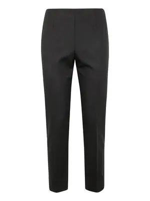 PESERICO Compact Canvas Stretch Trousers