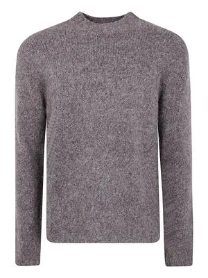 Emporio Armani Round Neck Pullover Sweater - Green