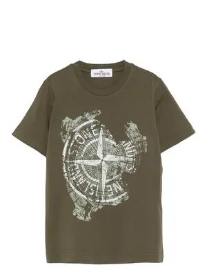 Stone Island Graphic T-shirt - Green