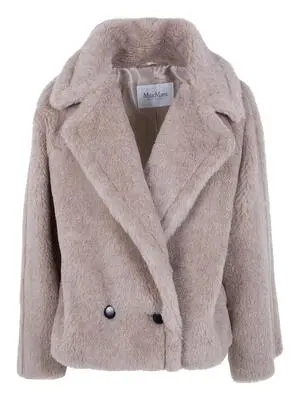 Max Mara Classic Short Coat - Beige
