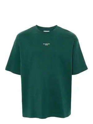 Drole De Monsieur Le T-shirt Slogan Classique" T-shirt - Green