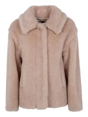 MAX MARA MXMTRITONE Single-Breasted Short Classic Coat