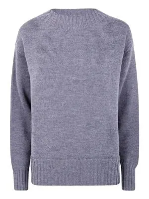 DRUMOHR Long Sleeve Crew Neck Sweater
