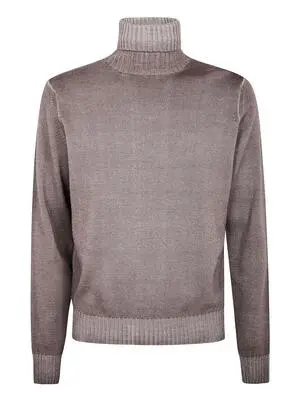 FILIPPO DE LAURENTIIS Turtleneck Sweater Gray