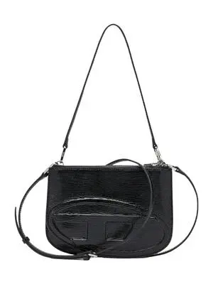 DIESEL 1dr Twin Shoulder Bag - Black