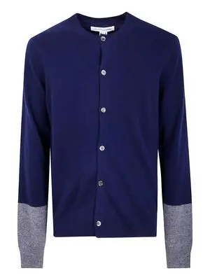 Comme Des Garçons Cardigan Knit - Blue