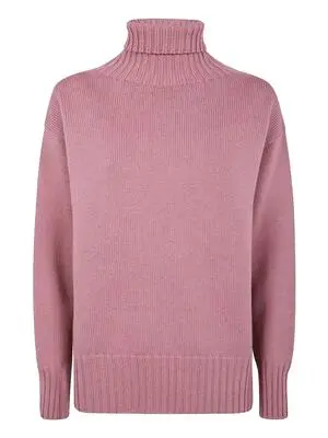 DRUMOHR Long Sleeve Turtleneck - Pink