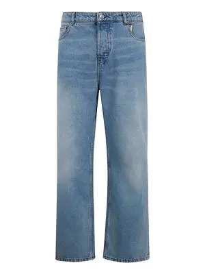 Ami Large Fit Jeans - Blue