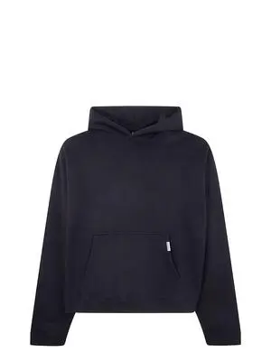 REPRESENT Initial Boxy Oversized Hoodie - Black