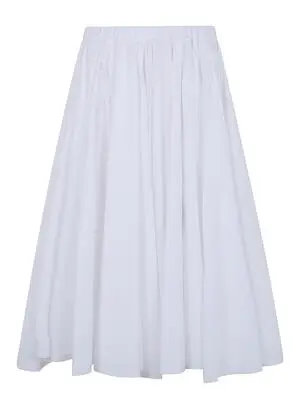 N.21 Canvas Midi Skirt