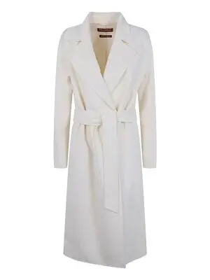 Max Mara Mstcles Regular Coat - White