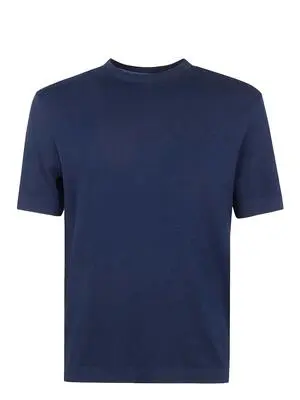 Paul Smith Integrated Rib T-shirt - Blue