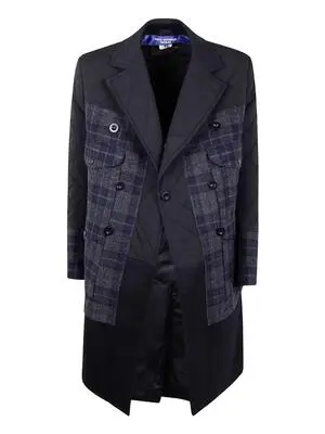 JUNYA WATANABE COMME DES GARCONS Midi Coat - Blue