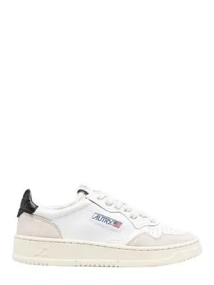 AUTRY Medalist Low Suede Sneakers - White