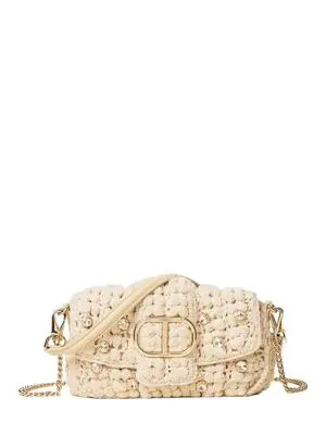 TWINSET Amie Shoulder Mini Bag - Beige
