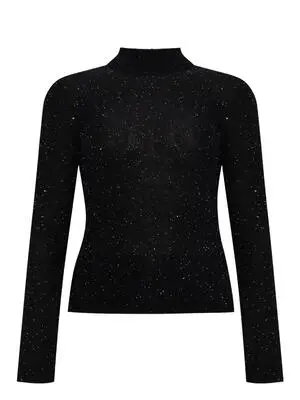 Fabiana Filippi Slim-fit Turtleneck Sweater - Black