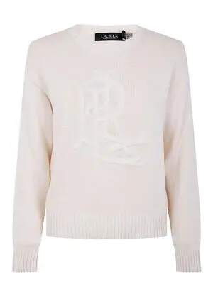 Ralph Lauren Long Sleeve Pullover - White