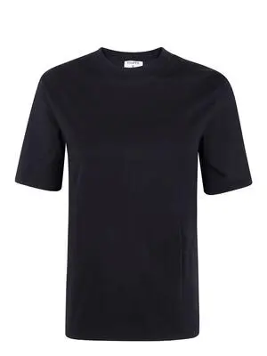 Filippa K Mock Neck Tee - Black