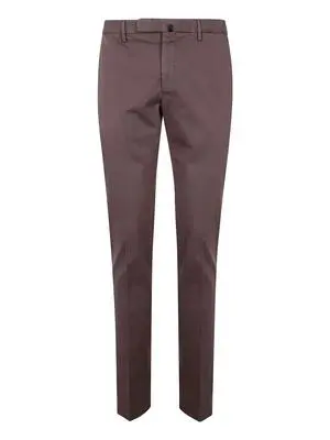 Incotex Slim Fit Trousers - Brown