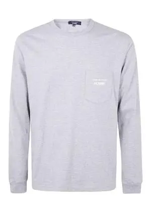 Comme Des Garçons Classic Long Sleeves T-shirt - Gray