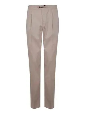 Incotex Tapered Fit Trousers - Beige