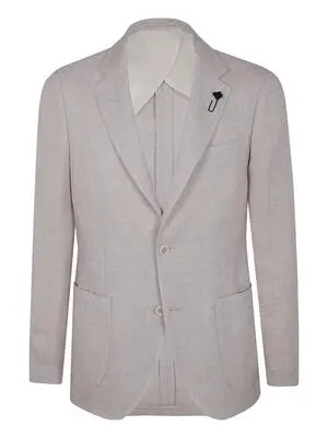 LARDINI Iconic Jacket - White