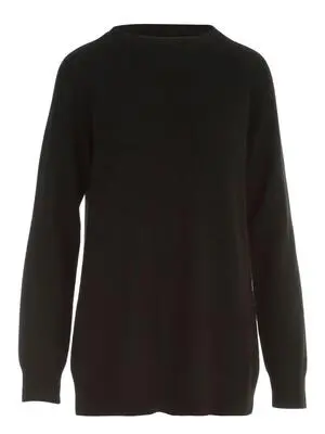 Max Mara Oversized Cashmere Sweater - Black