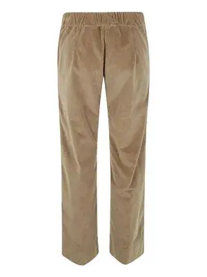 CIGALA'S Relaxed Wide-leg Trousers - Brown