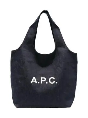 A.p.c. Ninon Tote Bag - Blue