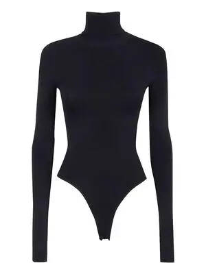 ENTIRE STUDIOS Turtleneck Bodysuit - Black