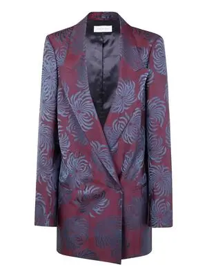 DRIES VAN NOTEN BLINK 2140' DOUBLE DYE JACQUARD JACKET