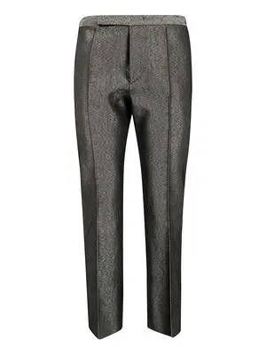 SAPIO Flared Trousers - Metallic