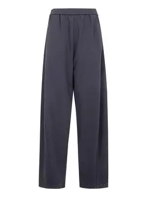 DRHOPE Wide Leg Trousers - Black