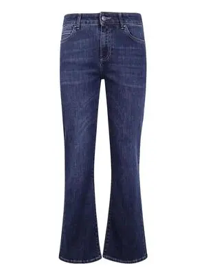 CIGALA'S Denim Stretch Trousers - Blue