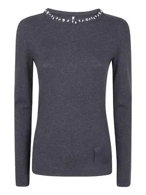 Liviana Conti Swami T-shirt - Gray
