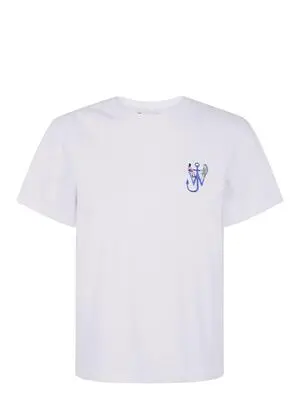 J.W.ANDERSON Anchor Embroidery T-shirt - White