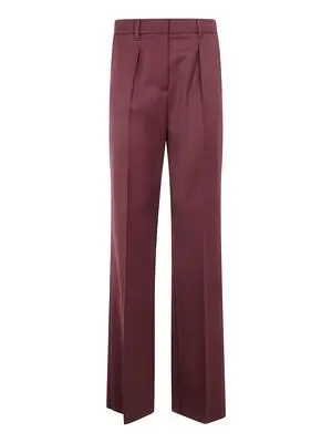 Max Mara Classic Trousers - Red