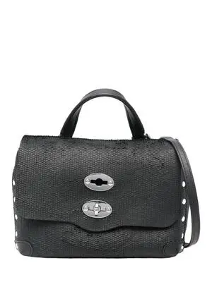 ZANELLATO Baby Messenger Bag - Black