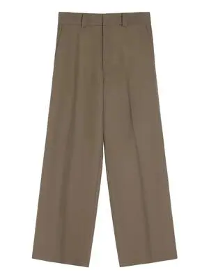 LEMAIRE Straight Tailored Trousers - Beige