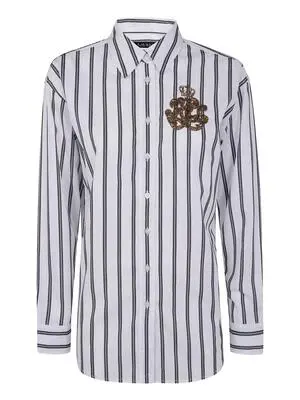 Ralph Lauren Long Sleeve Button-front Shirt - White