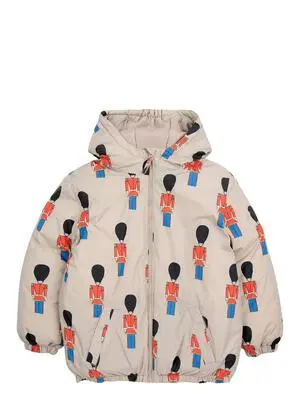 BOBO CHOSES Baby Padded Anorak - White