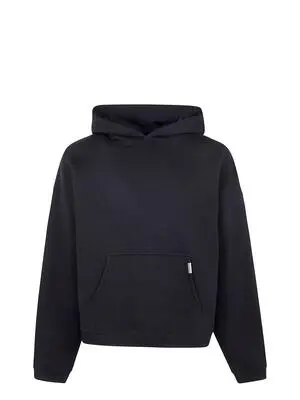 REPRESENT Boxy Oversized Hoodie - Black