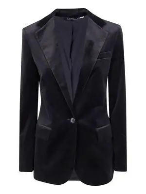 RALPH LAUREN WILONA Velvet Blazer