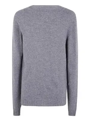 MD75 Cashmere Crew Neck Sweater - Gray